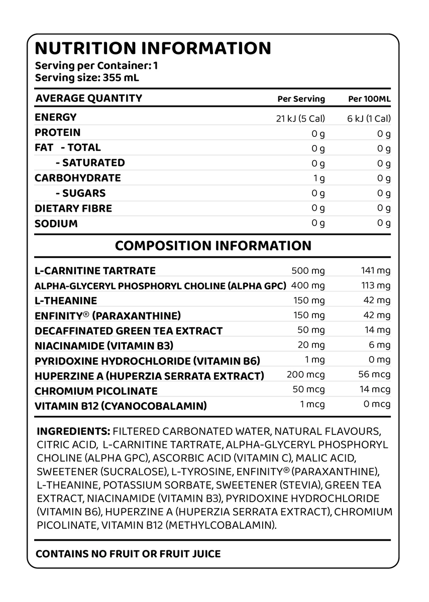 Oxyshred RTD (12pack) – NutriOX Distribution