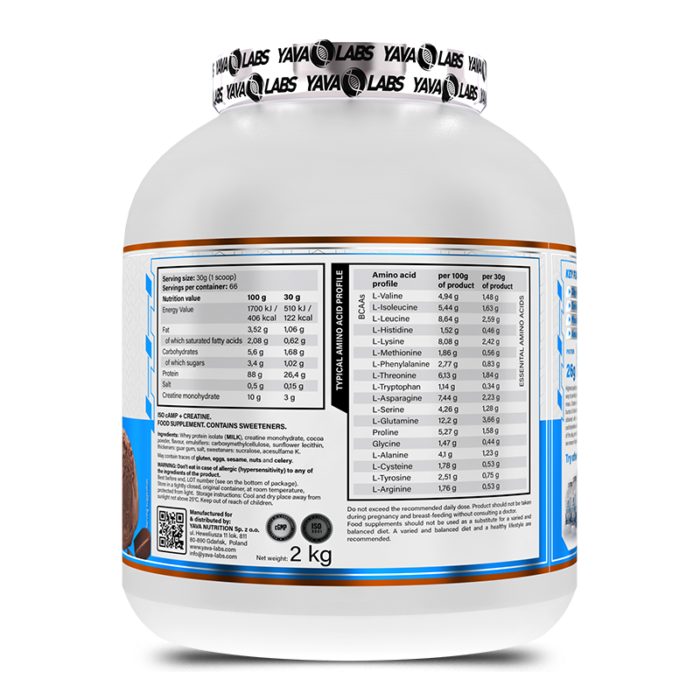 Pure Iso Whey + Creatine – NutriOX Distribution