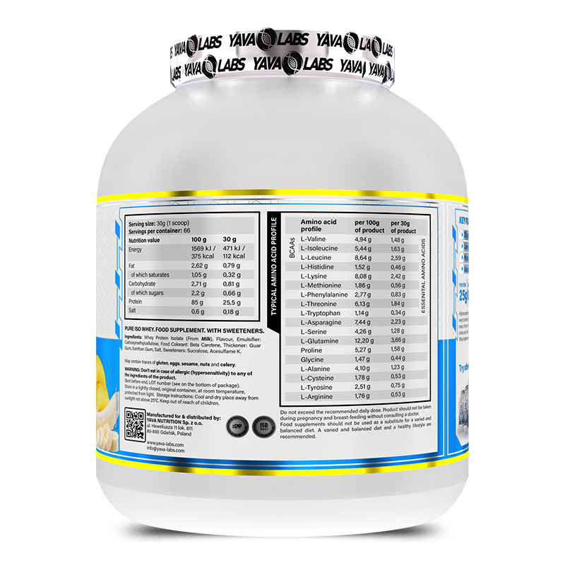 Pure Iso Whey – NutriOX Distribution
